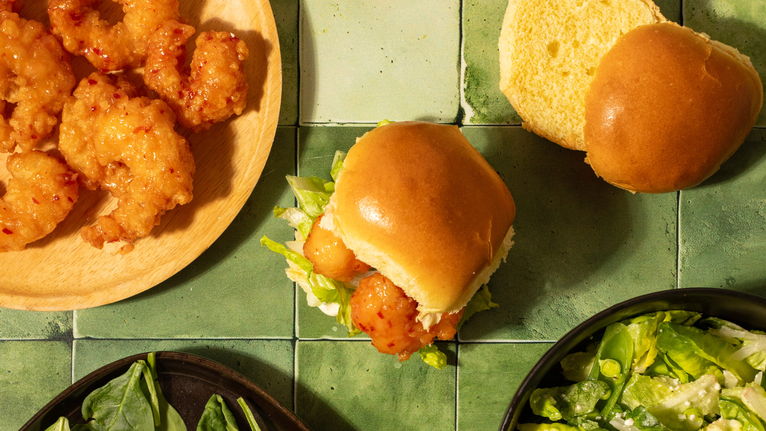 Sweet & Spicy Shrimp Sliders | Social Kitchens